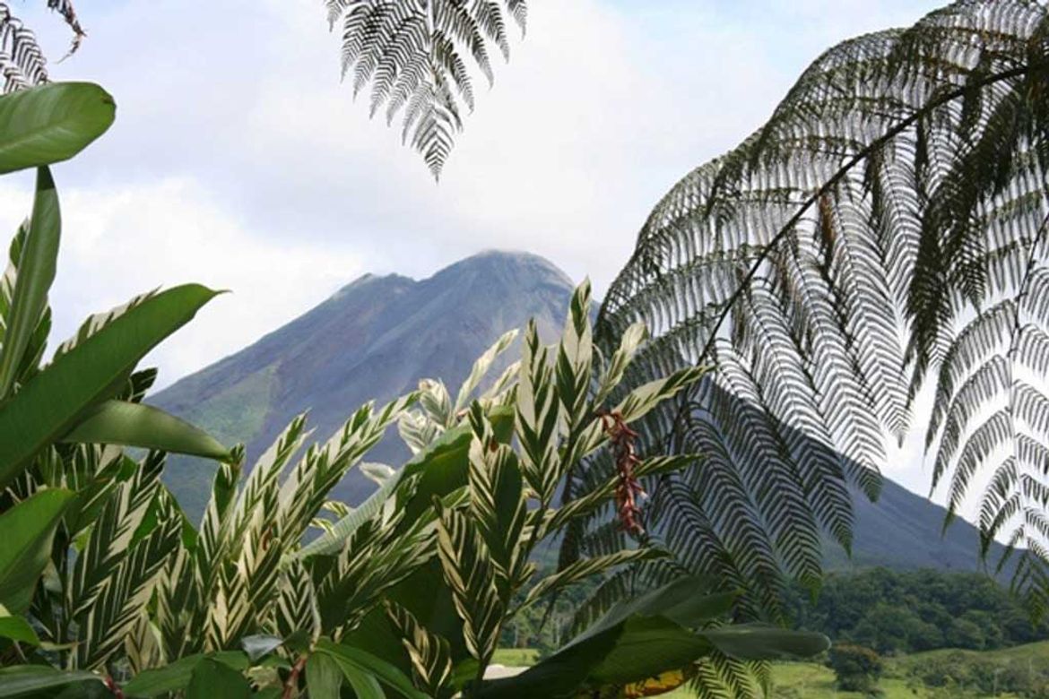 Daytime View of Arenal Volcano